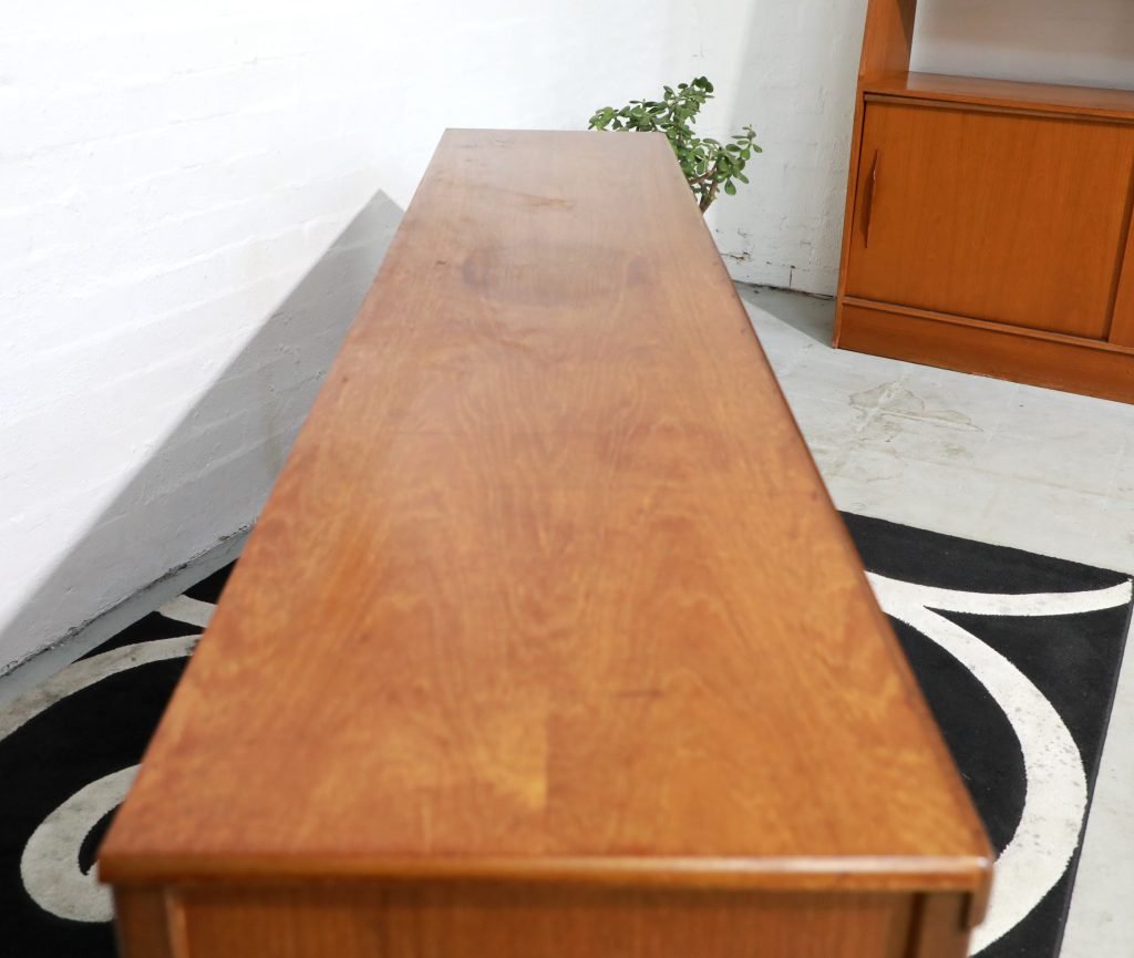 Nathan Square Teak Sideboard | Mid Century Modern